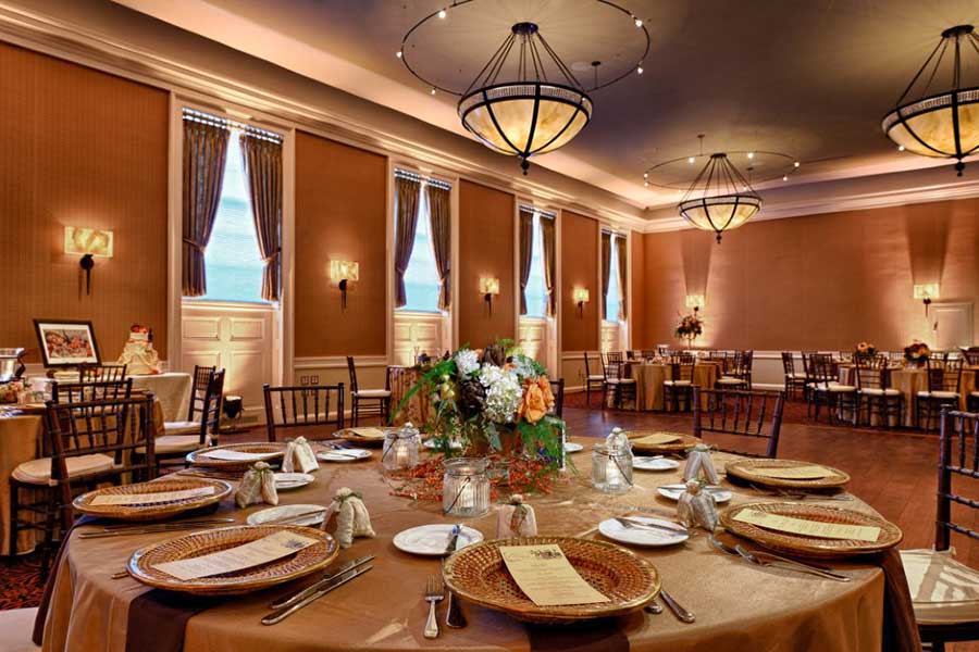 The Tidewater Inn's Gold Ballroom - The Tidewater Inn